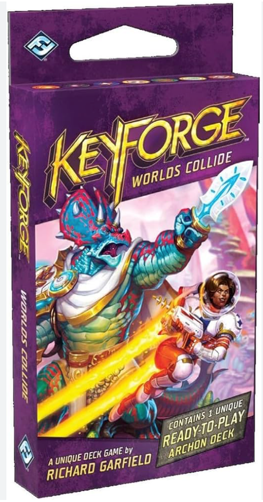 Keyforge: Worlds Collide Deluxe Archon Deck – The Upkeep Games