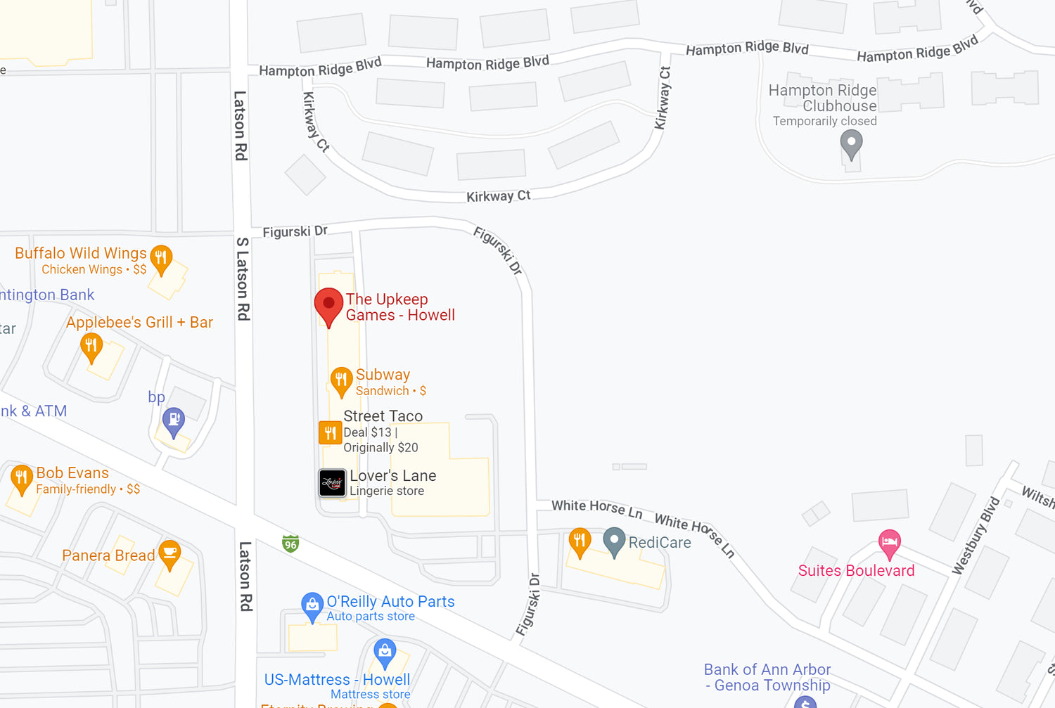 Upkeep Locations – The Upkeep Games